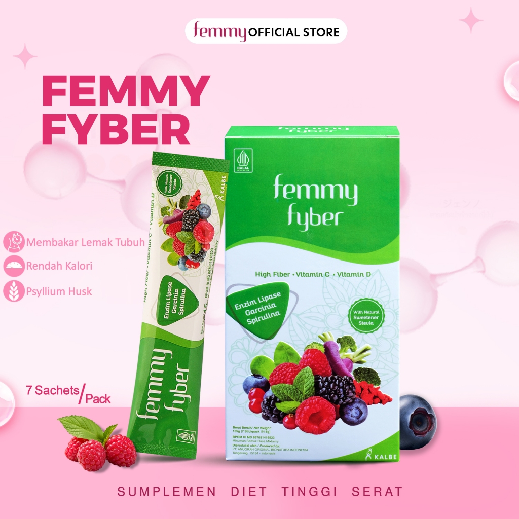 Jual Femmy Fyber Minuman Diet Fiber | Shopee Indonesia