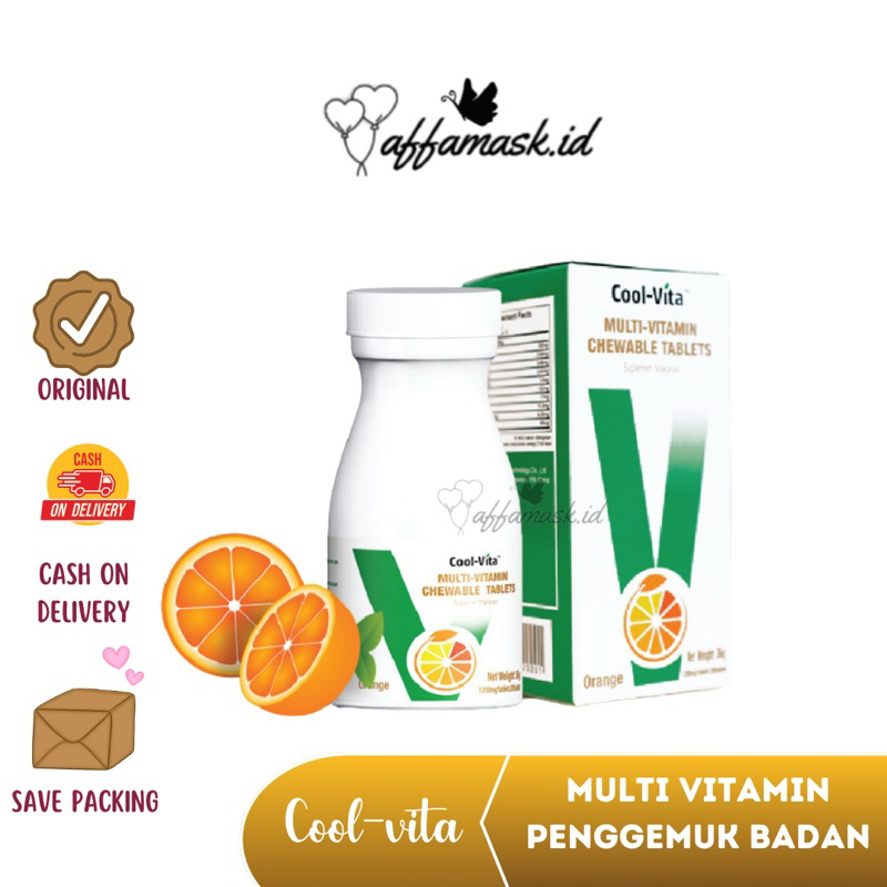 Jual COOLVITA MULTIVITAMINS CHEWABLE TABLETS COOLVITA MULTIVITAMIN ... Jual COOLVITA MULTIVITAMINS CHEWABLE TABLETS COOLVITA MULTIVITAMIN ...