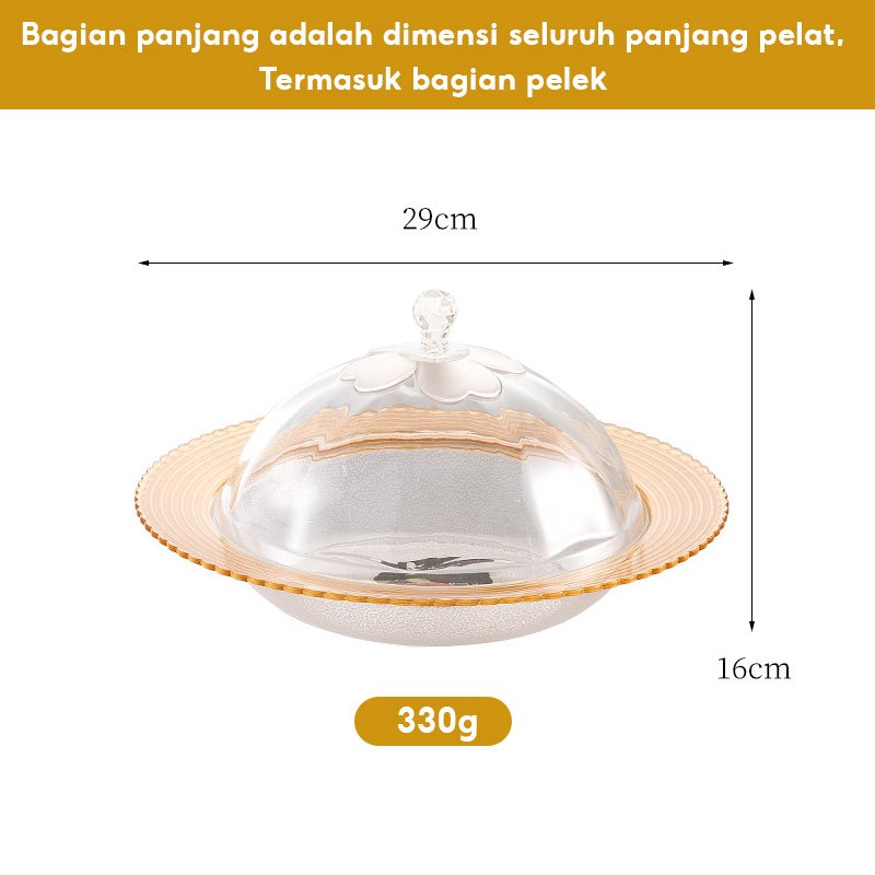 Jual Tempat roti/kue kotak roti aesthetic tempat saji dengan Tutup ...