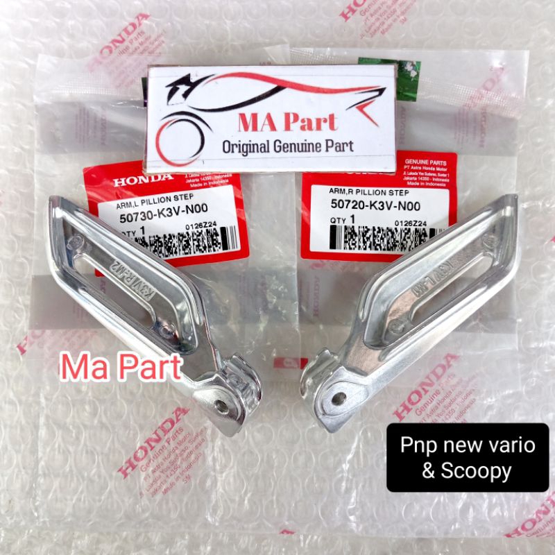 Jual FOOTSTEP PIJAKAN KAKI BELAKANG FOOSTEP STEP BELAKANG HONDA STYLO ...