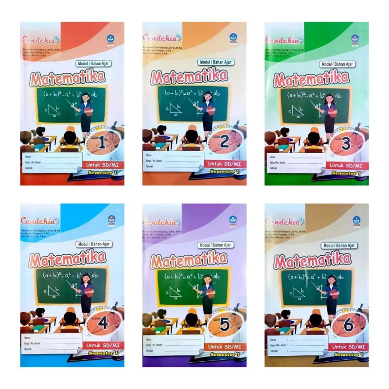 Jual LKS MATEMATIKA Cendekia Kelas 1 2 3 4 5 6 SD Semester 1 | Shopee ...
