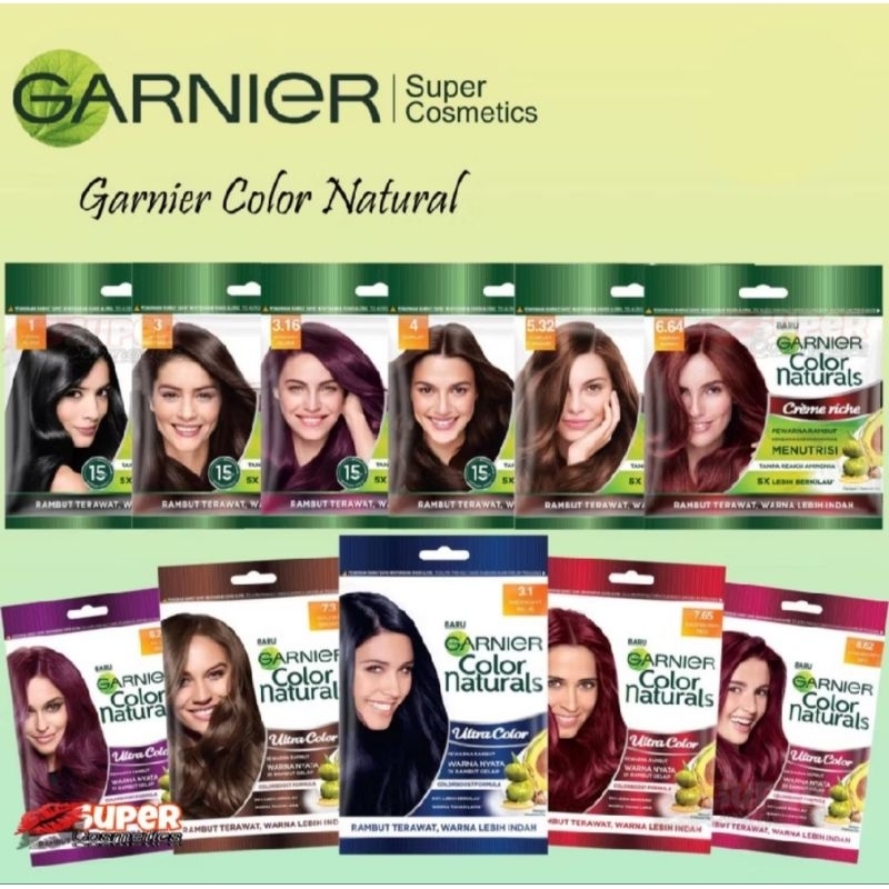 Jual GARNIER Color Naturals Creme Riche | Semir Cat pewarna rambut ...