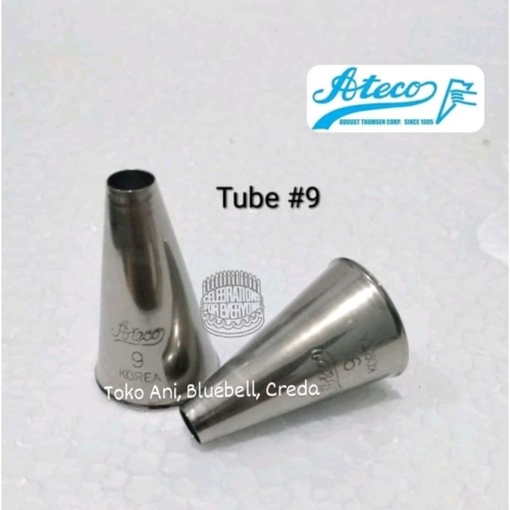 Jual Ateco Standard Round Piping Tip #9 / Ateco spuit bulat polos no. 9 ...
