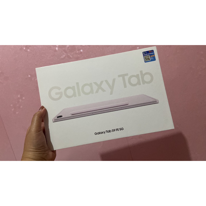 Jual samsung tab S9 FE 5G - GSM 6/128 light pink/purple SECOND | Shopee ...