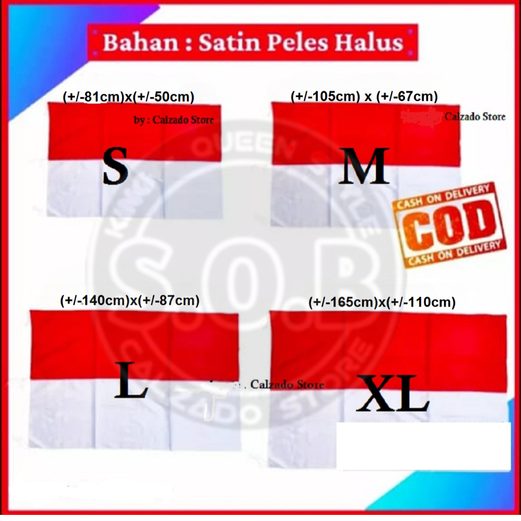 Jual Bendera Indonesia Merah Putih Umbul-Umbul Besar warna warni ...