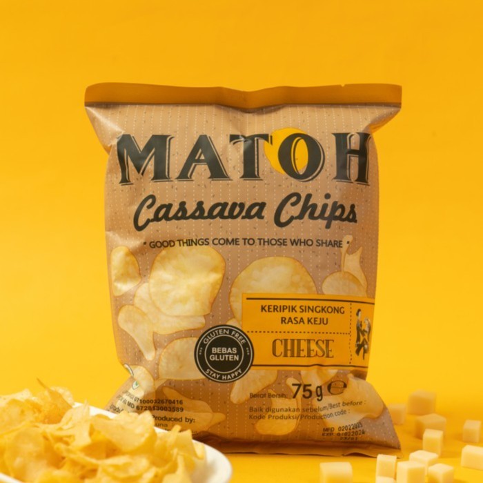 Jual Matoh Cassava Chip Cheese 75gr | Shopee Indonesia