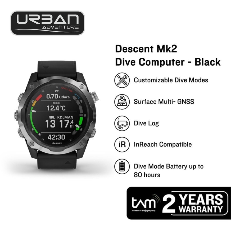 Jual Garmin Descent Mk2 A03654 GPS | Shopee Indonesia