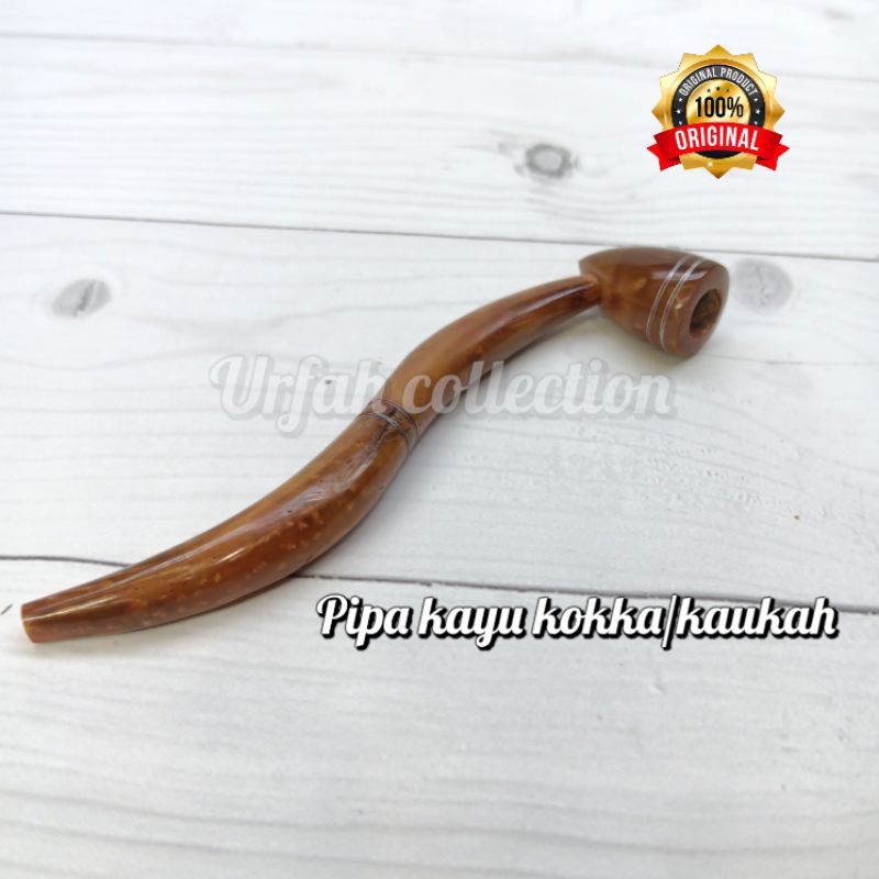 Jual Pipa cangklong kayu kokka kaukah original model popay | Shopee ...