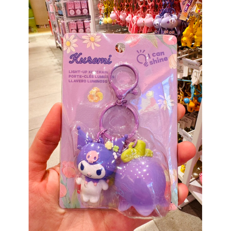 Jual MINISO X SANRIO LIGHT UP Keychain KUROMI | GANTUNGAN KUNCI KUROMI ...