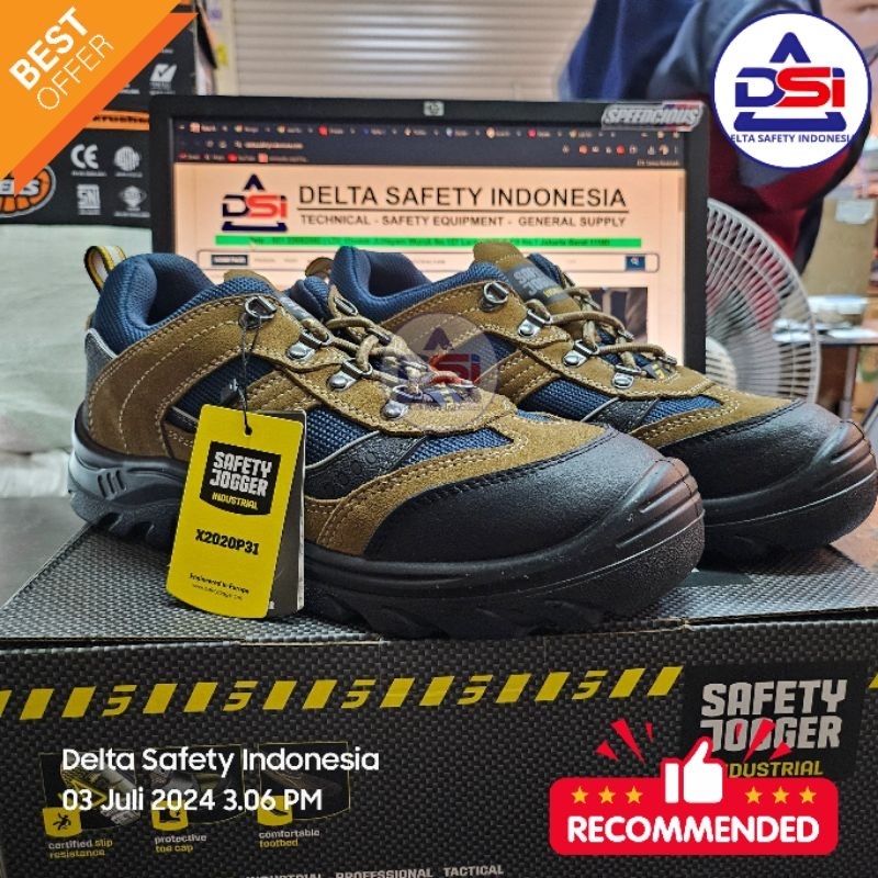 Jual Sepatu Safety Jogger X2020P S3 SRC Original Safety Shoes Jogger ...
