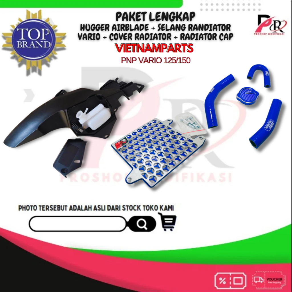 Jual HUGGER AIRBLADE OLD VARIO 125 150 OLD NEW SPAKBOR KOLONG ...