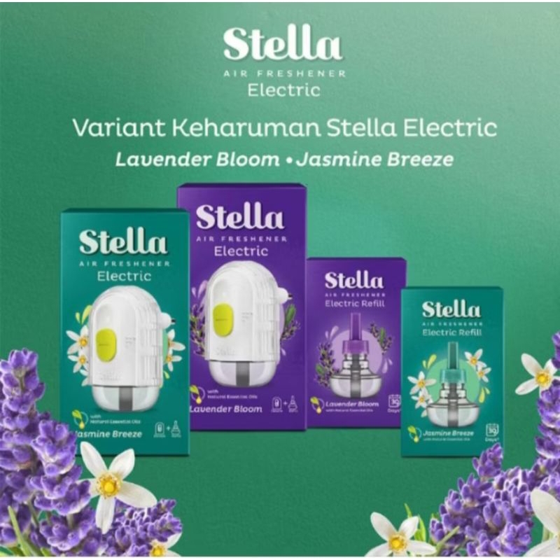 Jual Stella Air Freshener Electric Set + Refill - Pengharum Ruangan ...