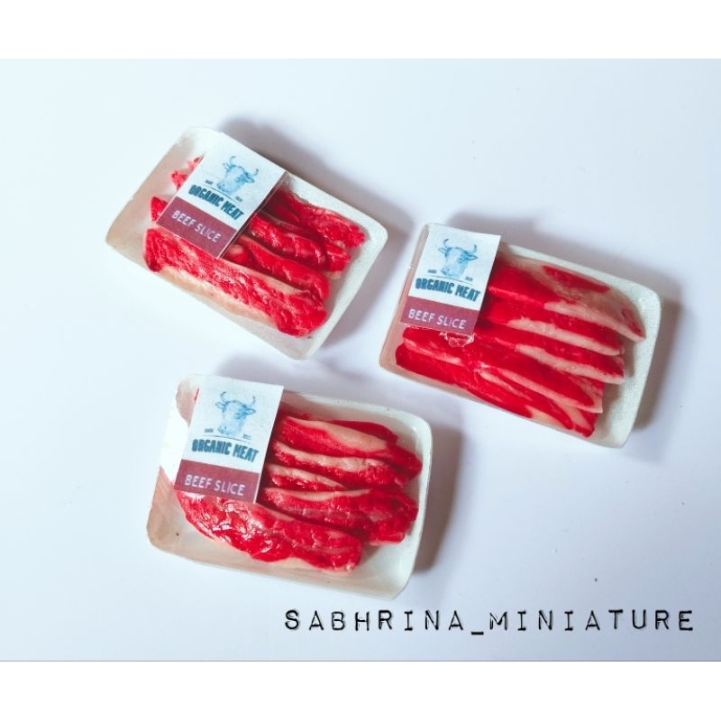 Jual Miniatur Daging Kemasan | Shopee Indonesia