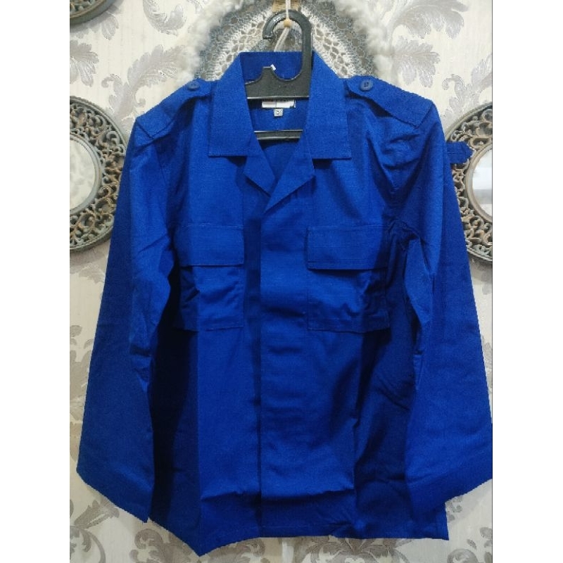 Jual BAJU PDL BIRU AIRUD / DAMKAR / CELANA CARGO / PDL BIRU BAHAN ...