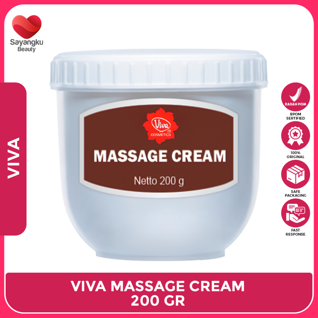 Jual VIVA Massage Cream 200g | Shopee Indonesia