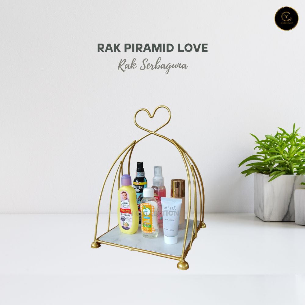 Jual RAK PIRAMID LOVE - RAK KUE - RAK BESI - RAK SERBAGUNA | Shopee ...