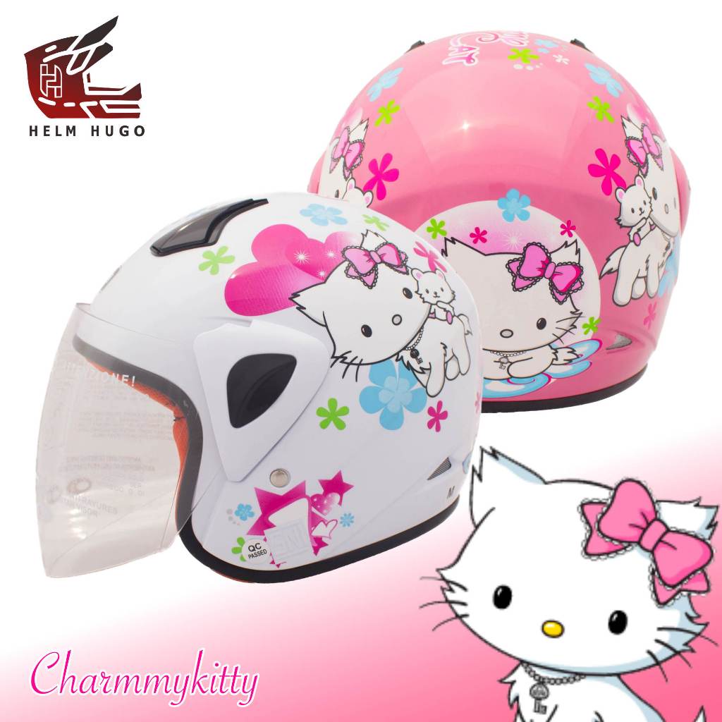 Jual Helm Anak Cewe Motif Lucu Charmmy Kitty untuk Usia 5 hingga 7 ...