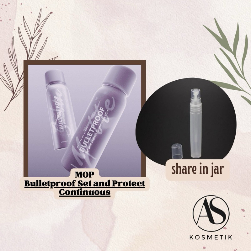 Jual Mop bulletproof set and protectc continuous mist/ Mother of pearls ...