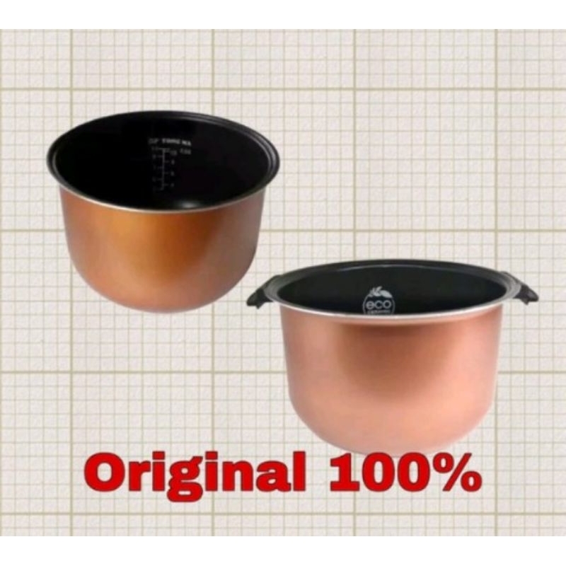 Jual Panci Yongma ECO Ceramic Inner Pot Magic Com Yong Ma 2 Liter Wings ...