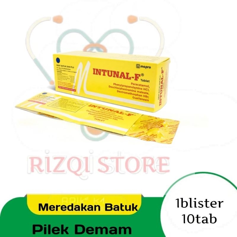 Jual Intunal -F 1 Blister 4 Tablet | Shopee Indonesia