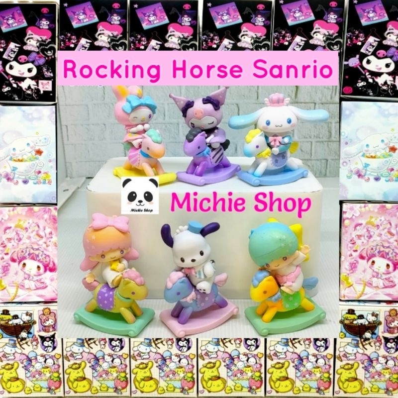 Jual Blind Box Sanrio Random Collection Topper Gifts Doll Hello Kitty Cinnamoroll Kuromi My ...