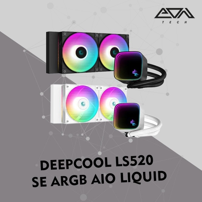 Jual Deepcool LS520 SE ARGB AIO Liquid CPU Cooler - 240mm (Black/White ...
