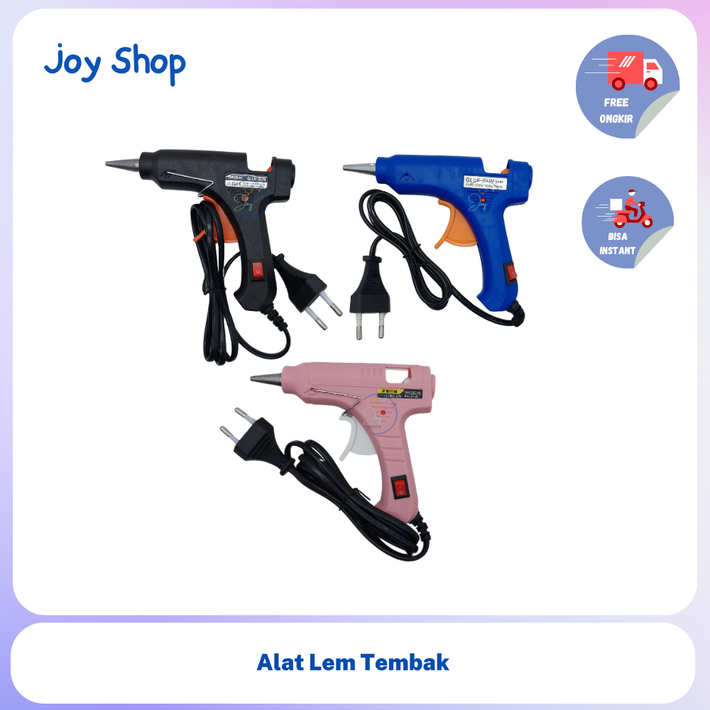 Jual Alat lem tembak glue gun listrik | Shopee Indonesia