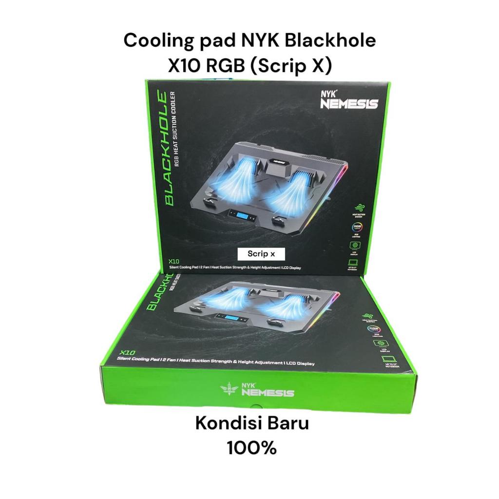 Jual Colling pad NYK x10 black hole silent up 17 inch KIPAS | Shopee ...