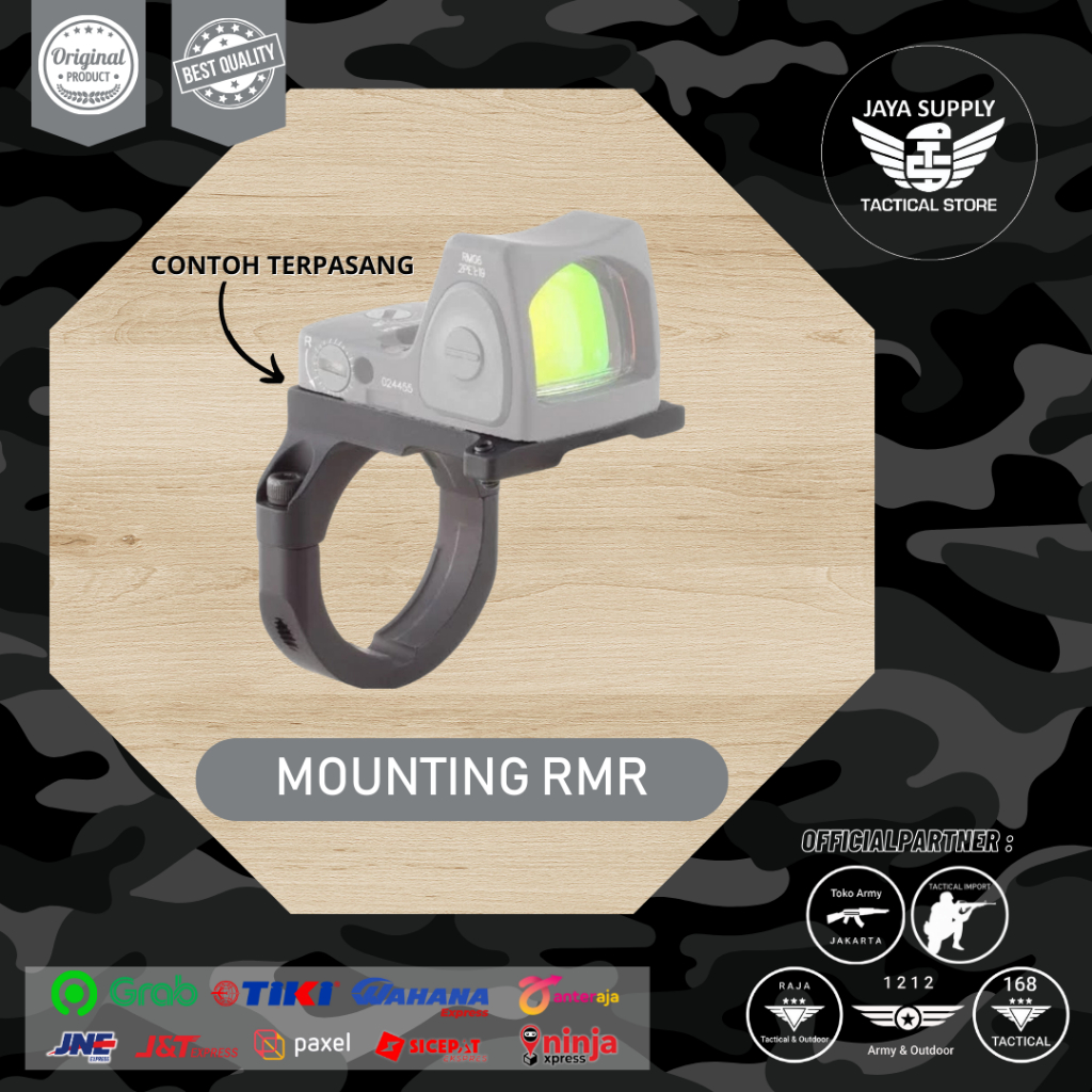 Jual Mounting RMR Doctor Sight to Acog Trijicon dot rail fiber VISM holo | Shopee Indonesia