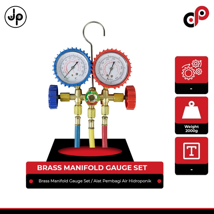 Jual RT-410 Regulator Brass Manifold Testing AC Freon RT 410 | Shopee ...