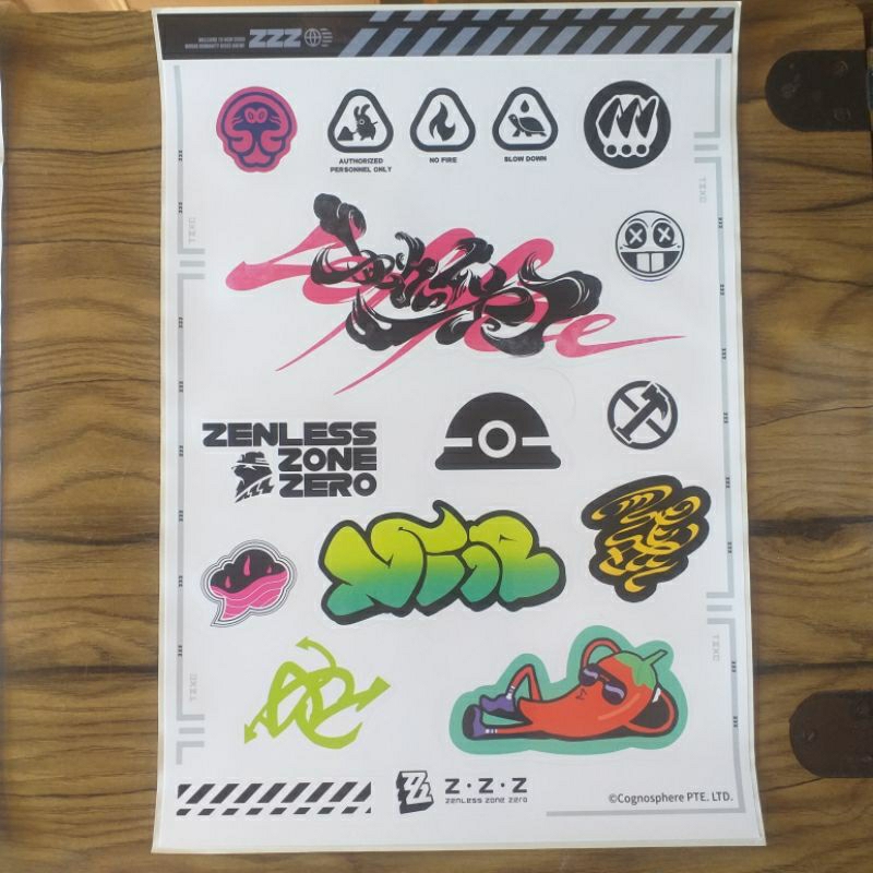 Jual Zenless Zone Zero merchandise, offline event offi merch zzz ...