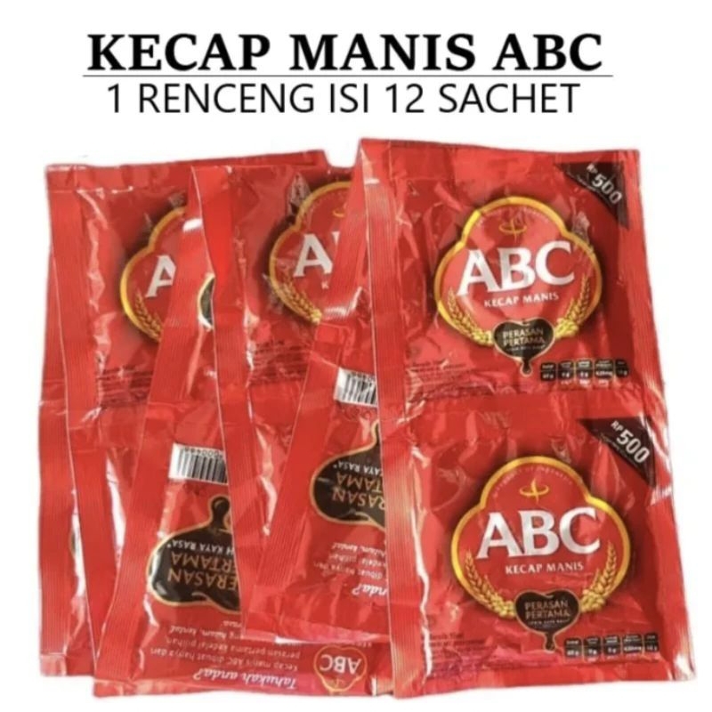 Jual Kecap ABC Renceng Isi 12 Sachet | Shopee Indonesia