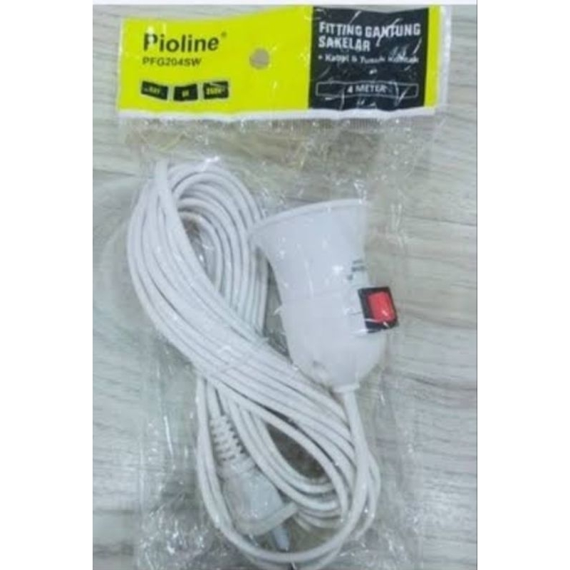 Jual FITTING KABEL SWITCH PIOLINE PFG204SW | Shopee Indonesia