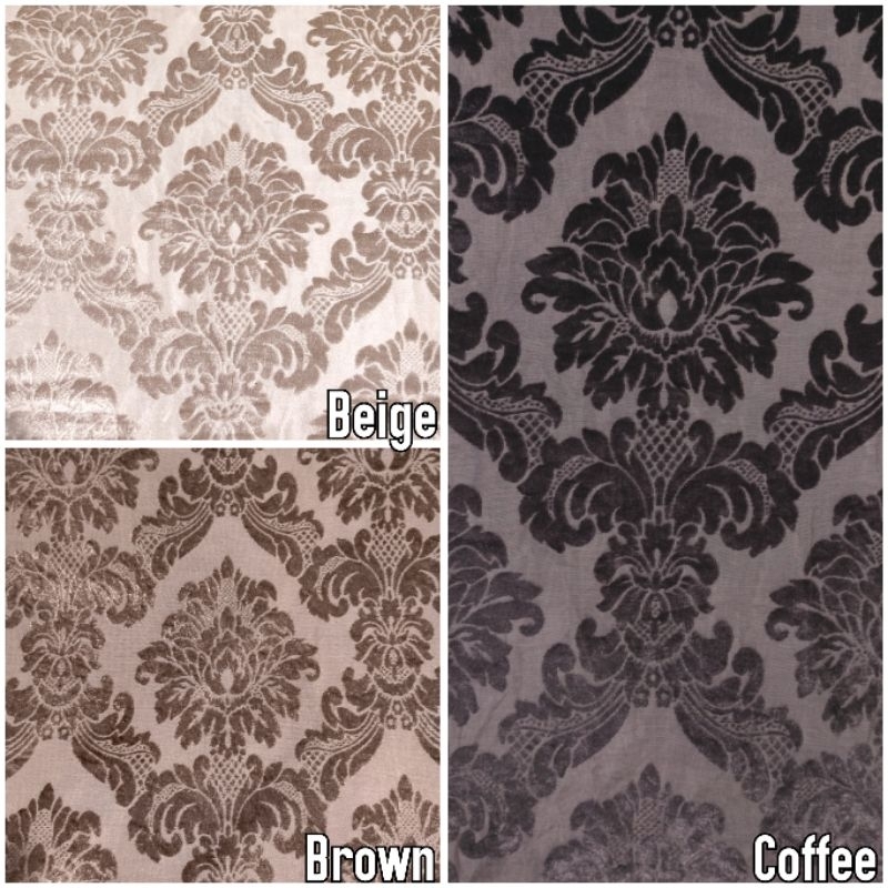 Jual Kain Bludru Beludru Mewah Premium Velvet Mengkilap Timbul Motif ...