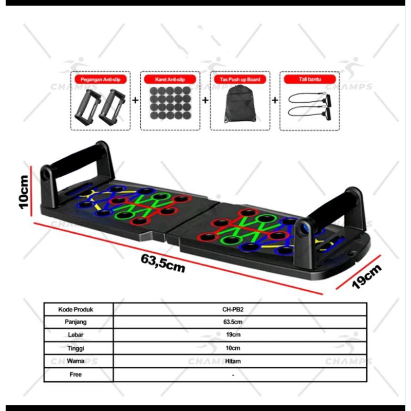 Jual Push Up Board Push Up Stand Alat Fitness Alat Push Up | Shopee ...