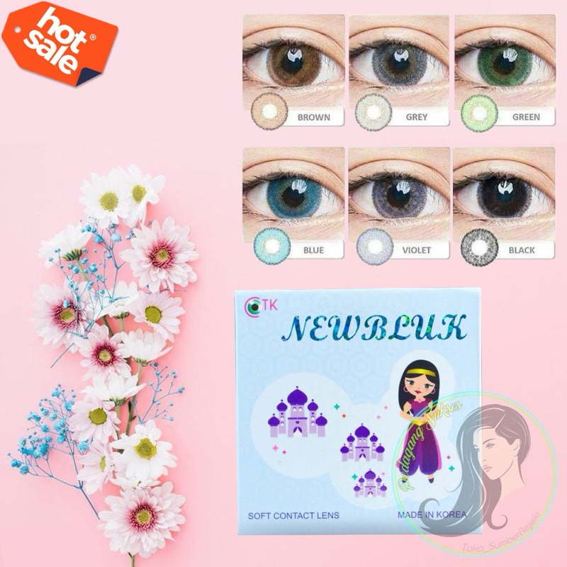Jual Softlens NEWBLUK 15 MM by CTK / Softlen Soflen Softlense Warna ...