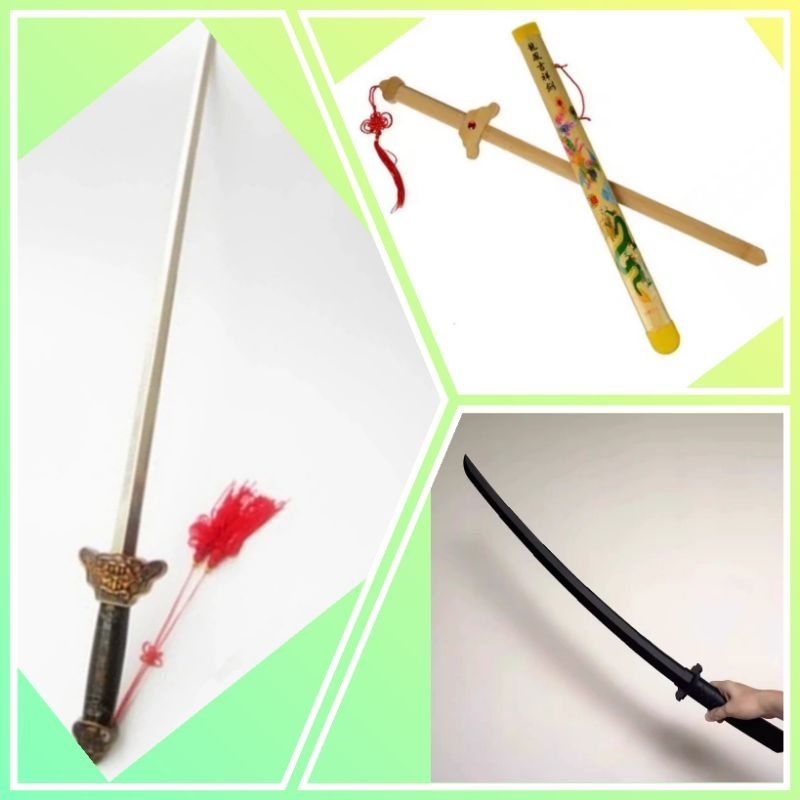 Jual mainan pedang pedang-pedangan besi zoro zorro replika anak kid toy ...