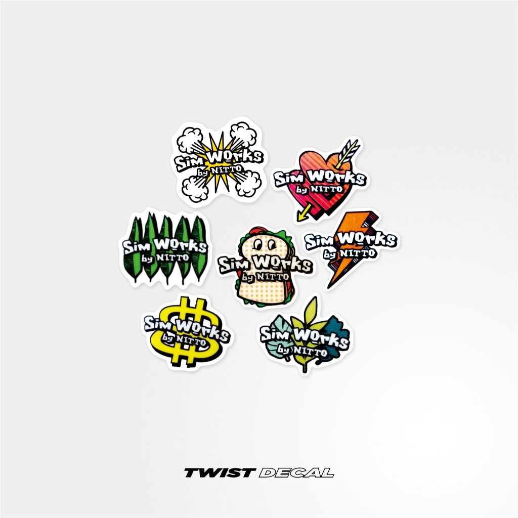 Jual Stiker Simworks by Nitto | Shopee Indonesia