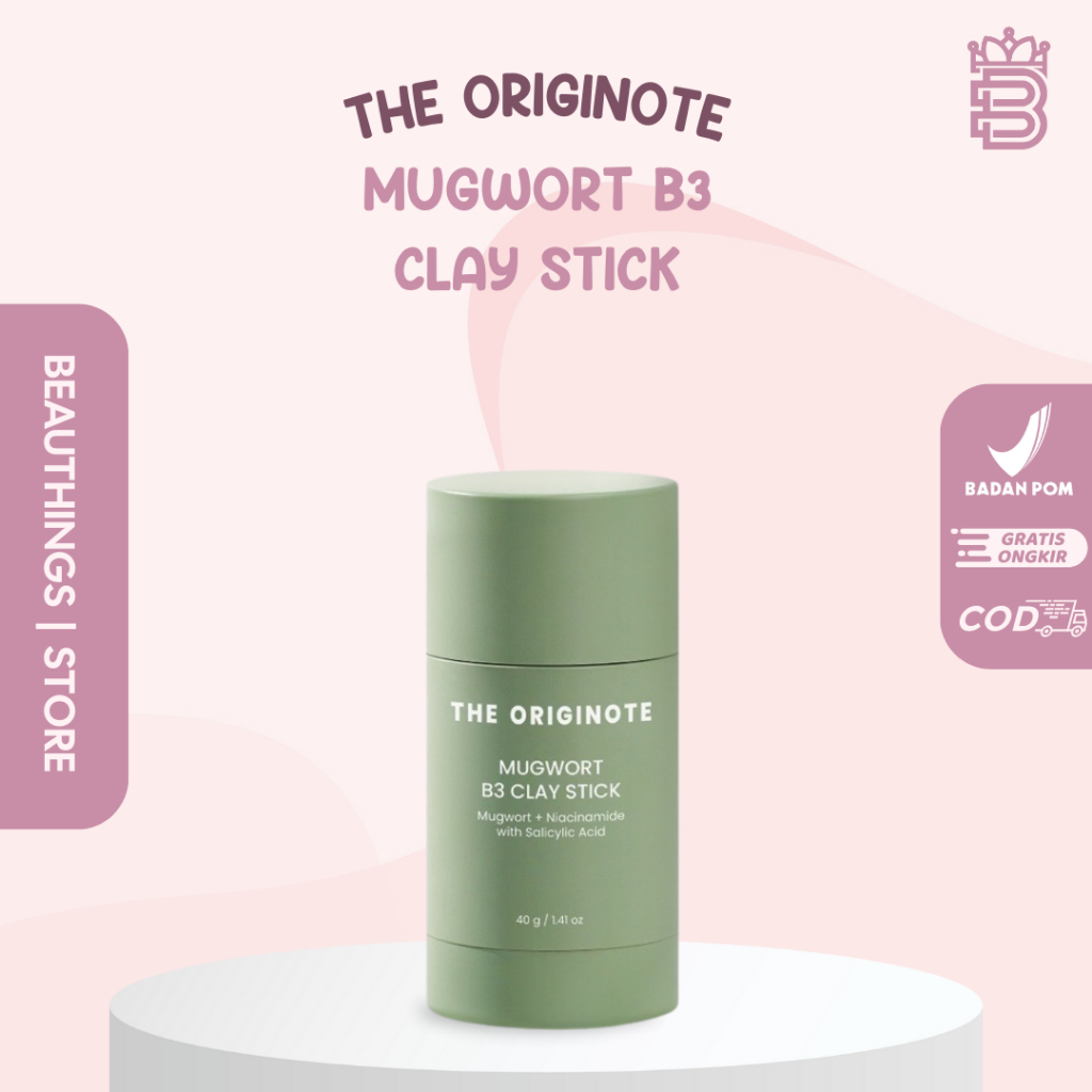 Jual THE ORIGINOTE Mugwort B3 Clay Stick Mask 40 gram ORIGINAL READY ...