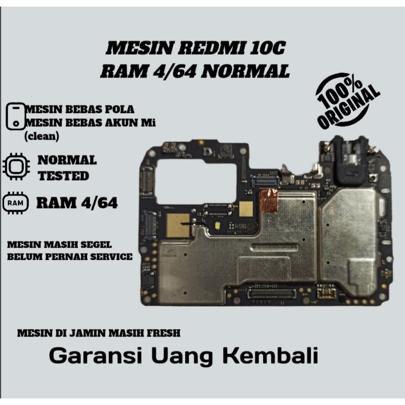 Jual MESIN REDMI 10C RAM 4/64 NORMAL TINGGAL PAKAI | Shopee Indonesia