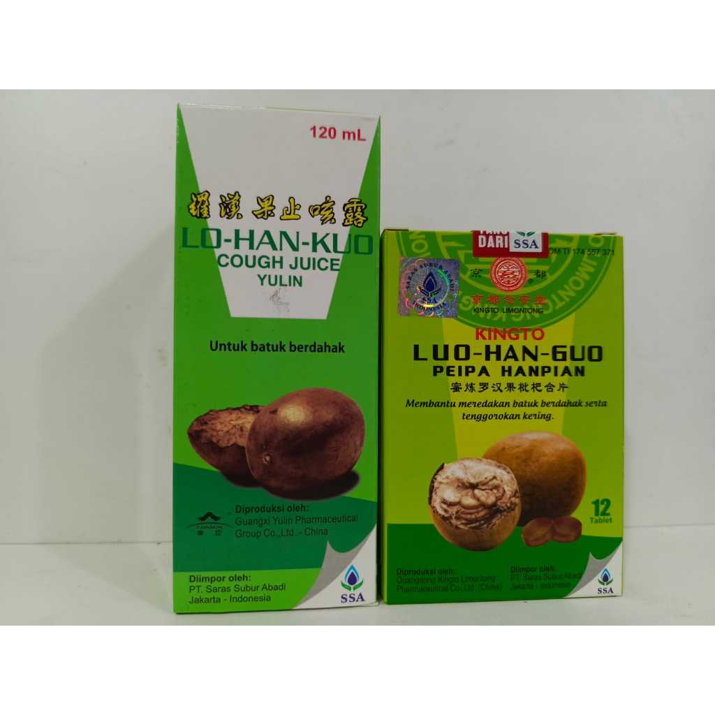 Jual Lo Han Kuo Cough Juice / King To Luo Han Guo Peipa HANPIAN Permen ...