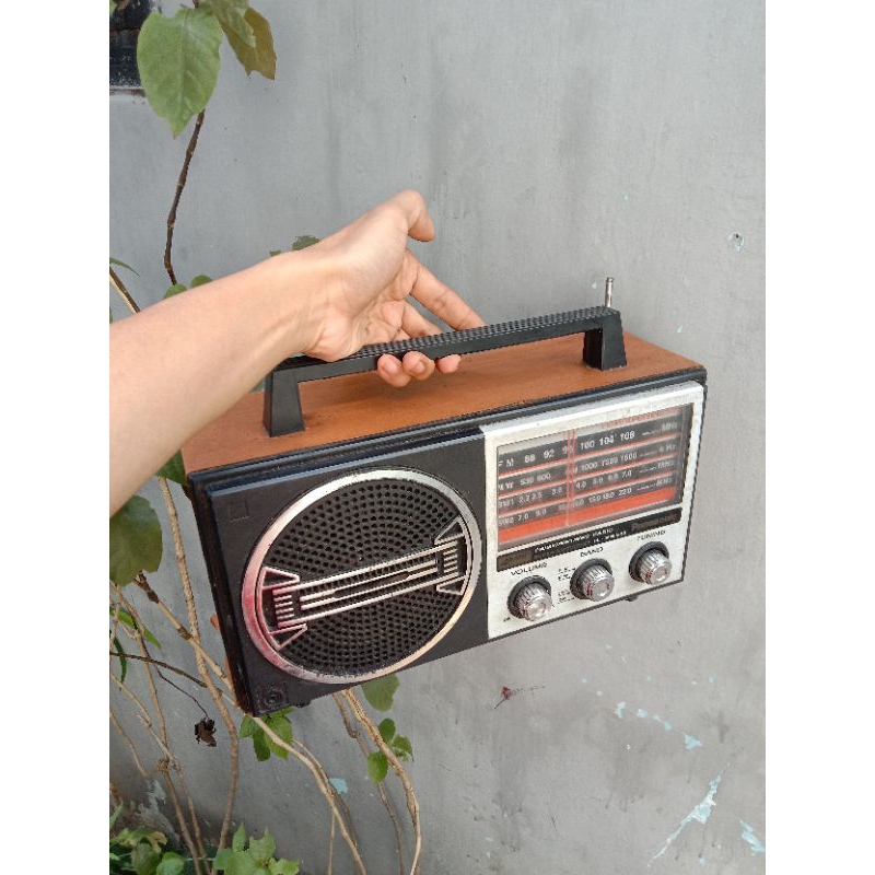 Jual Radio Jadul Radio Lawas Antik Vintage Radio Panasonic Hidup ...