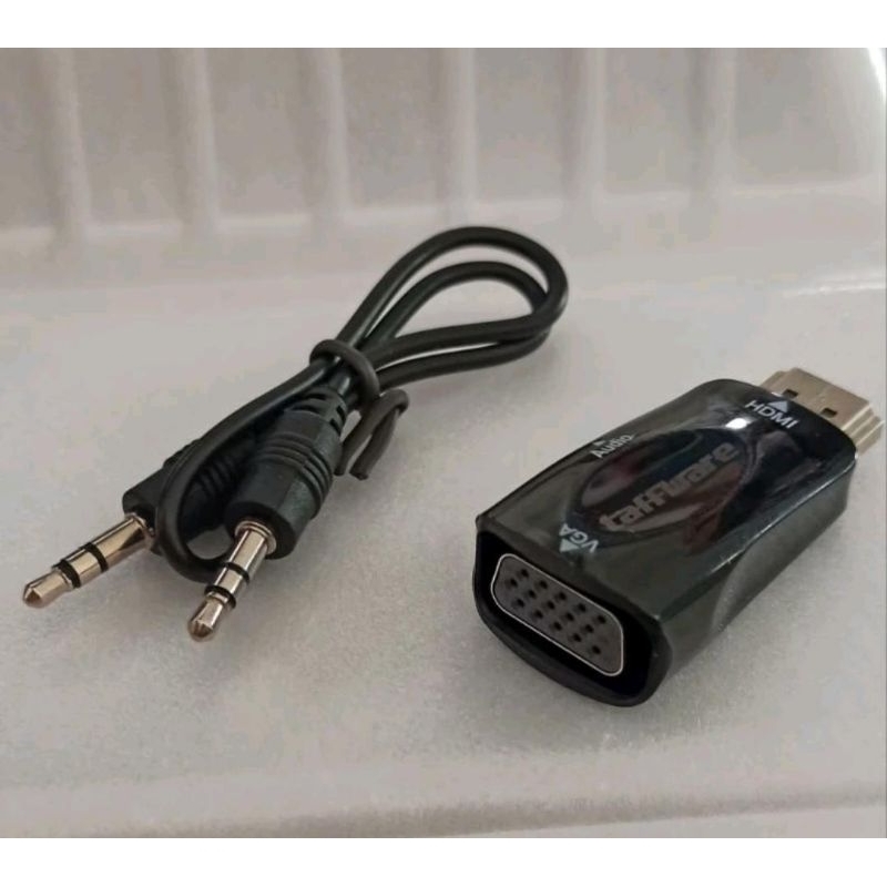 Jual full HD 1080p HDMI female to VGA adapter audio kabel port konektor ...