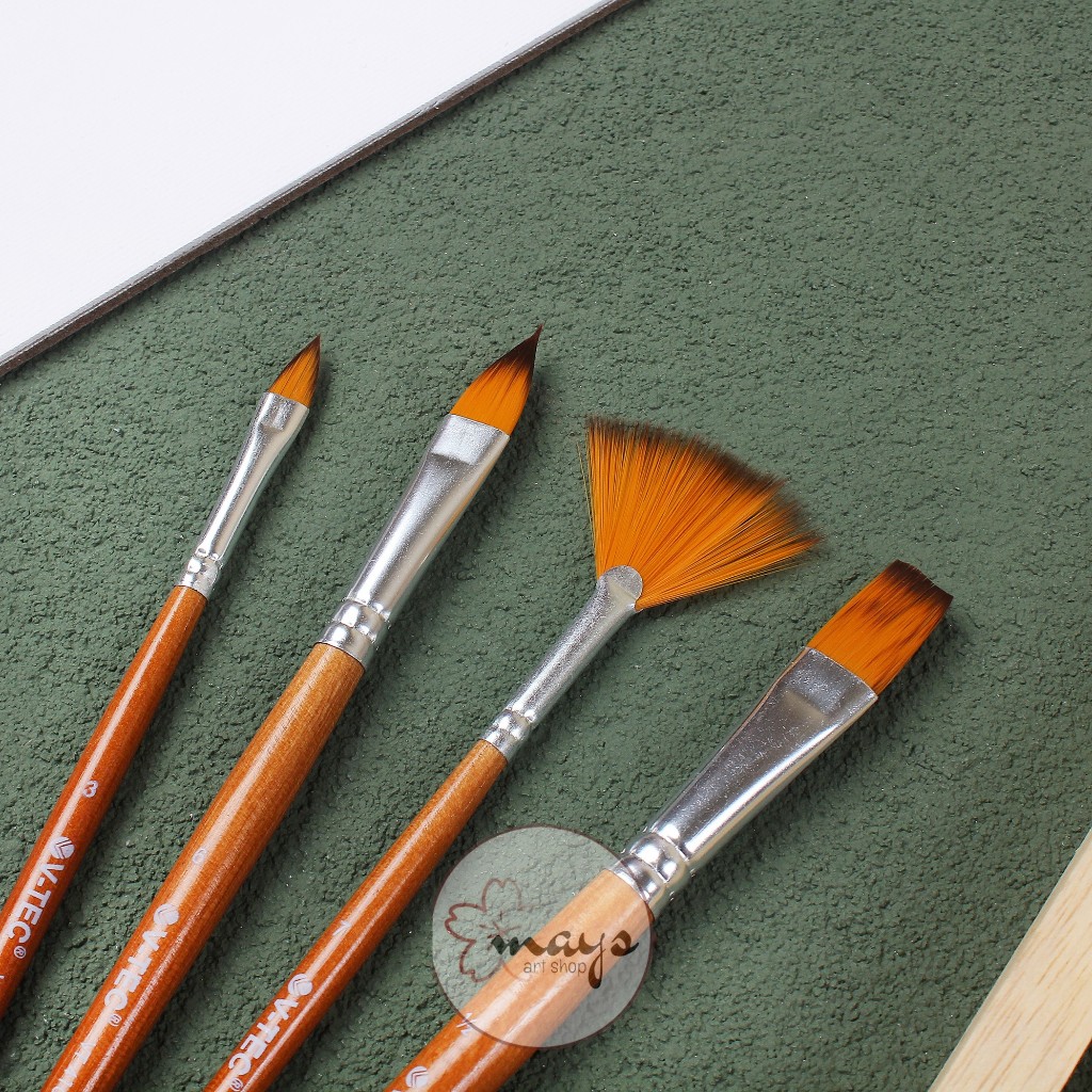 Jual [4 Pcs] Kuas Lukis Set Isi 4 Pcs VT 410 S / 4 Pc - Artist Paint ...