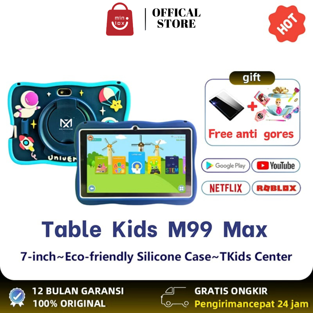 Jual TAB STUDY KIDS Tablet Anak M99 Max Astronout Version Tablet Anak ...