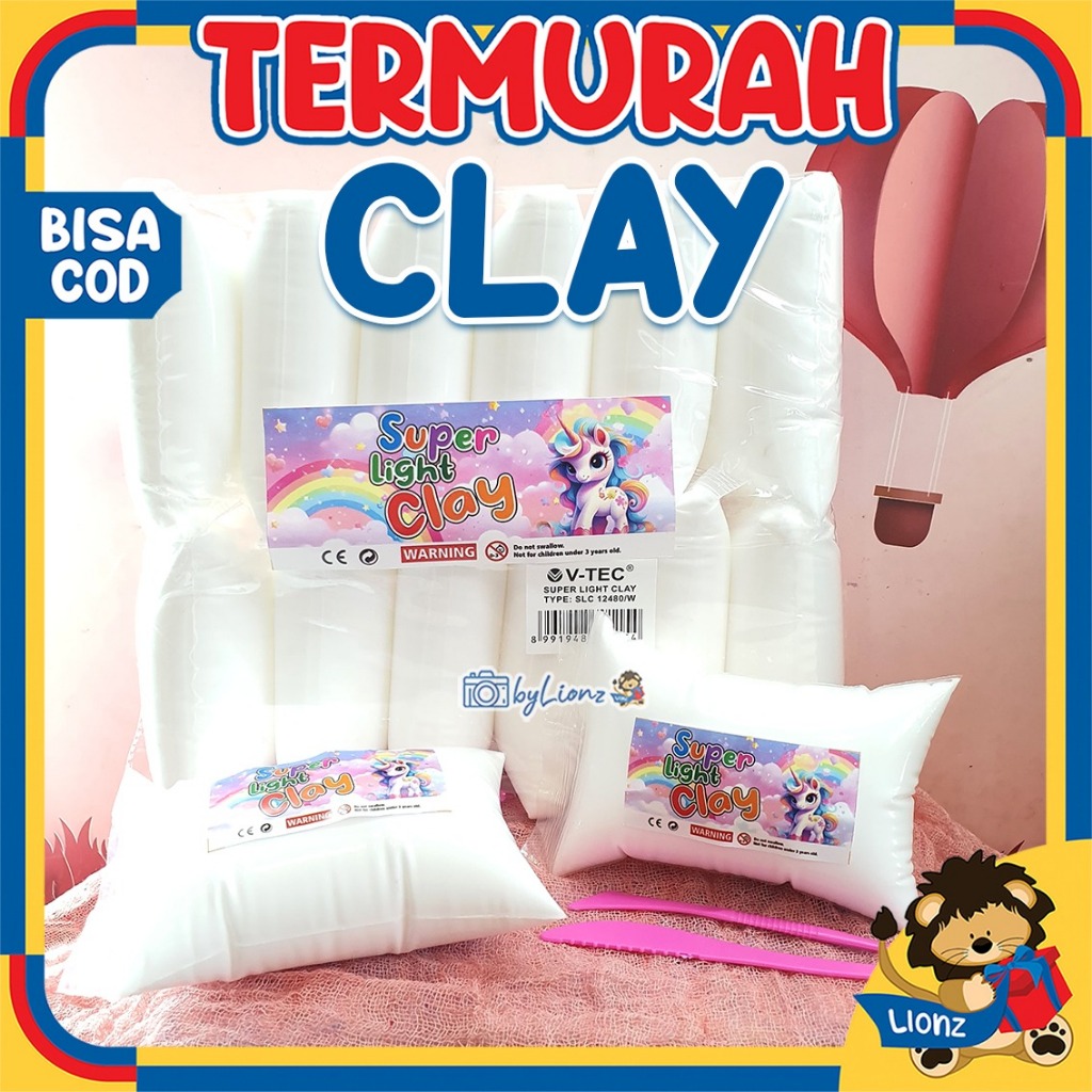Jual SOFT CLAY Putih Mainan Anak | Shopee Indonesia