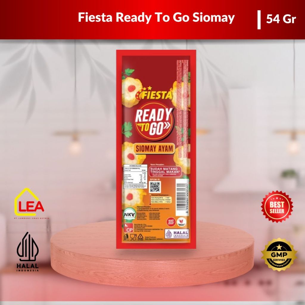 Jual Fiesta Ready To Go Siomay 54gr / Siomay Dimsum Ayam Siap Makan ...