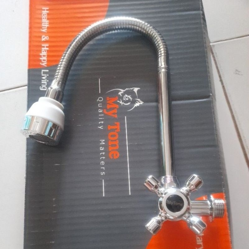 Jual Kran angsa flexible fleksibel kepala kecil 340gr | Shopee Indonesia
