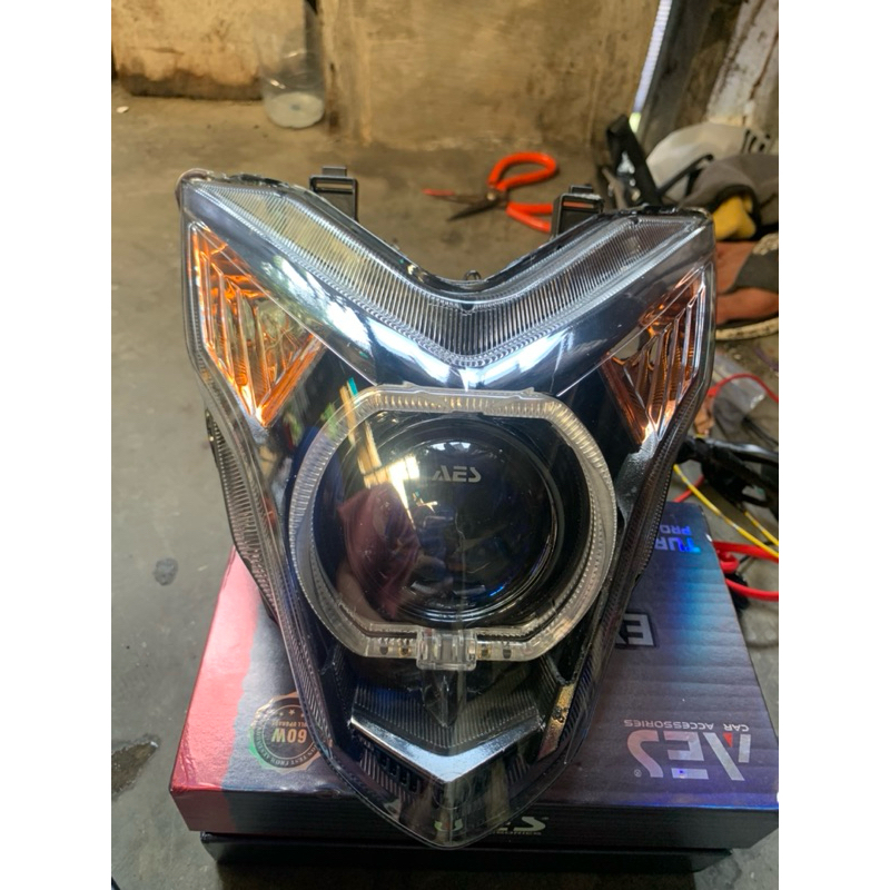 Jual Lampu Biled Aes Turbo Experience Honda Sonic 150R Fullset | Shopee ...
