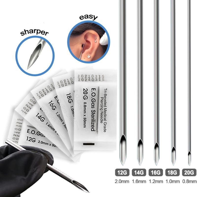 Jual Jarum Tindik / Needle Piercing / Needle Tindik | Shopee Indonesia